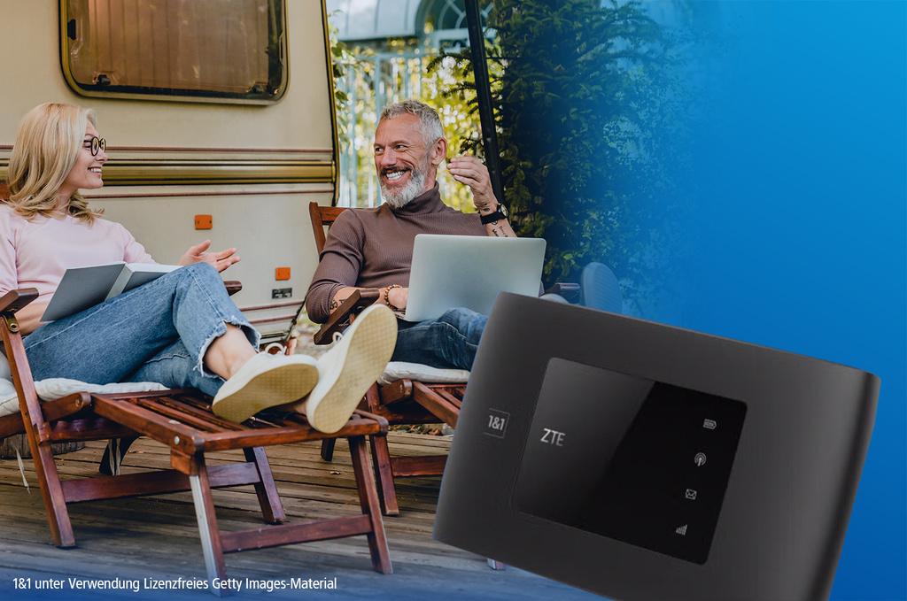 1&1 Mobile WLAN-Router: auch im Urlaub schnell surfen - 1&1